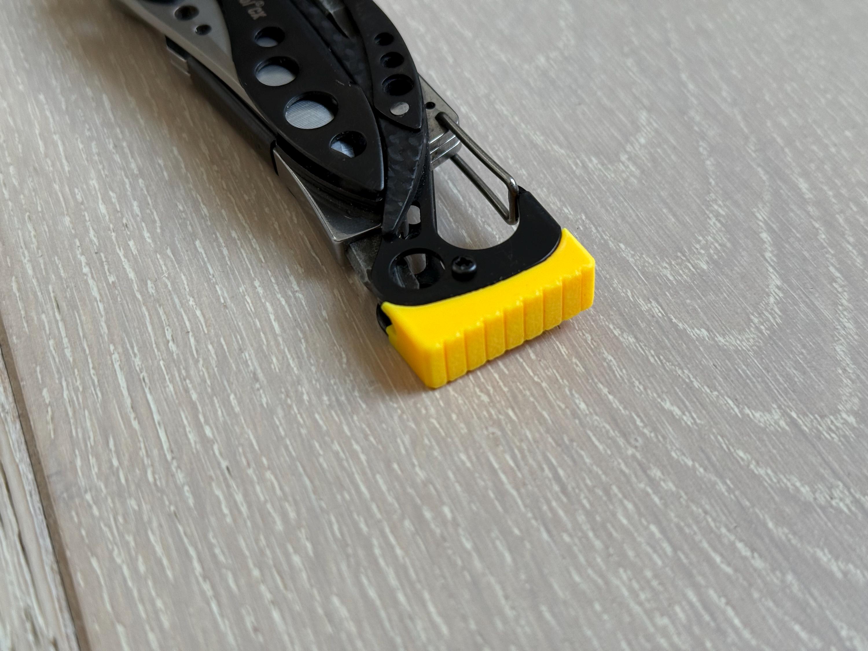 Leatherman Skeletool Striker Head MOD V2, Skeletool Hammer Head Upgrade ...