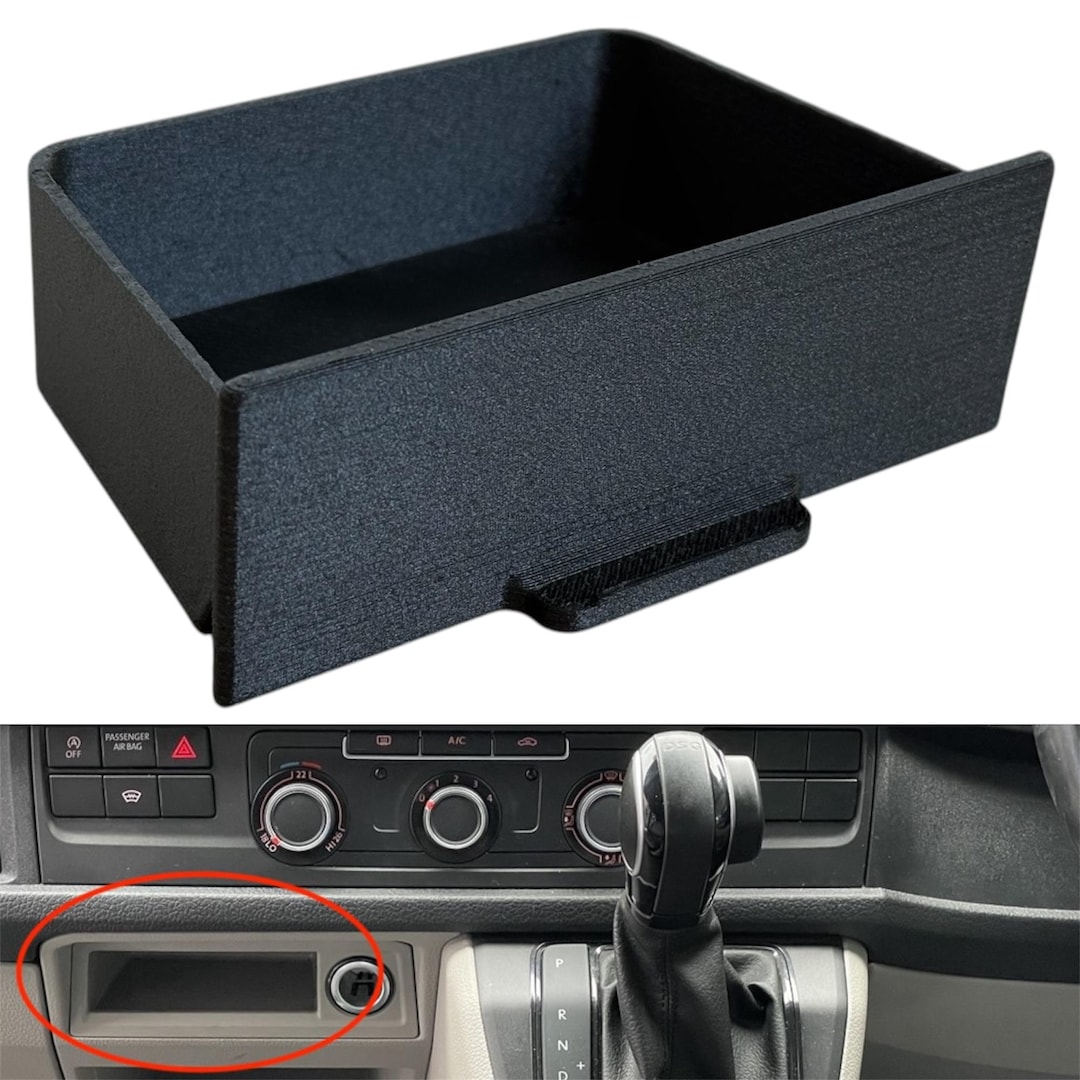 VW Transporter T6 Cubby Drawer | VW T6 Dash Centre Drawer | Volkswagen ...