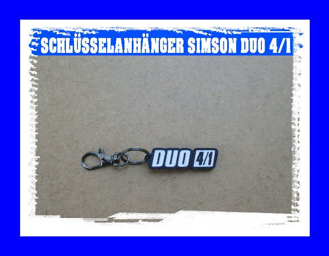 SIMSON DUO 4/1 Key Chain Pendant Key Ignition Key Apartment Key DDR ...