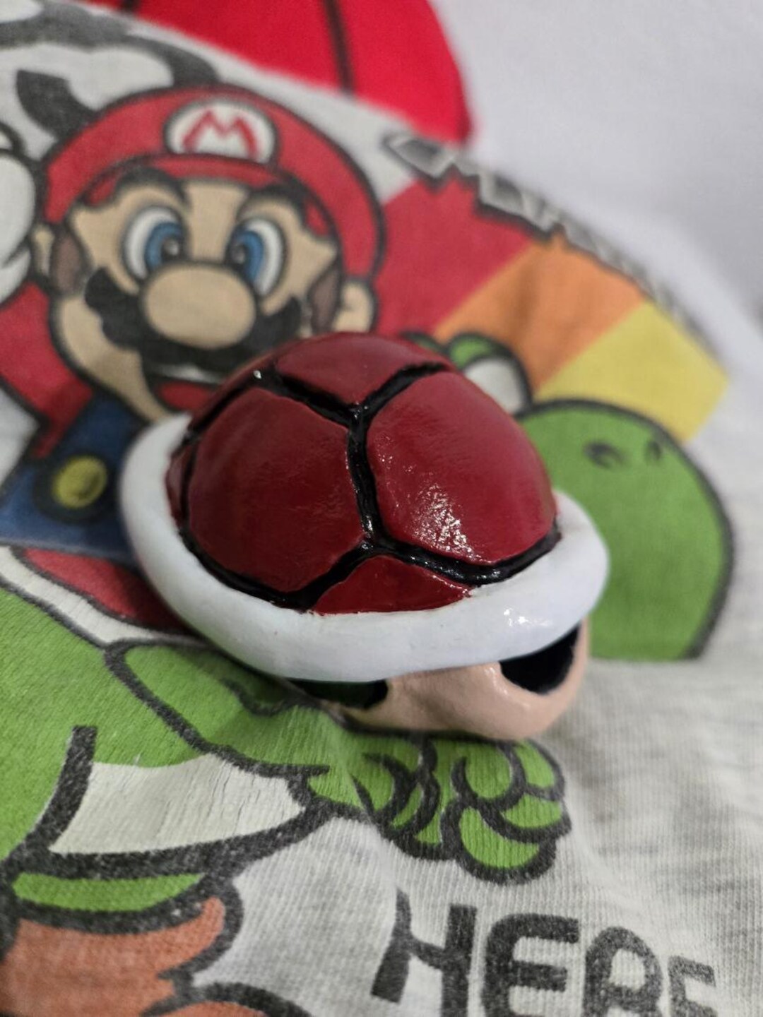 Super Mario Red Turtle Shell Power up Paper Weight - Etsy