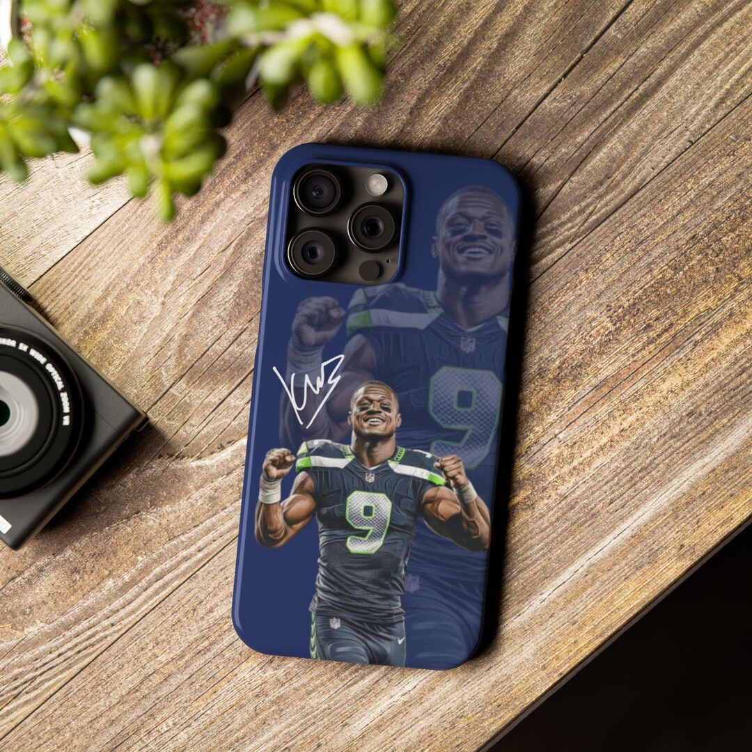Kenneth Walker Custom Sports Celebrating Seattle Slim Phone Case ...