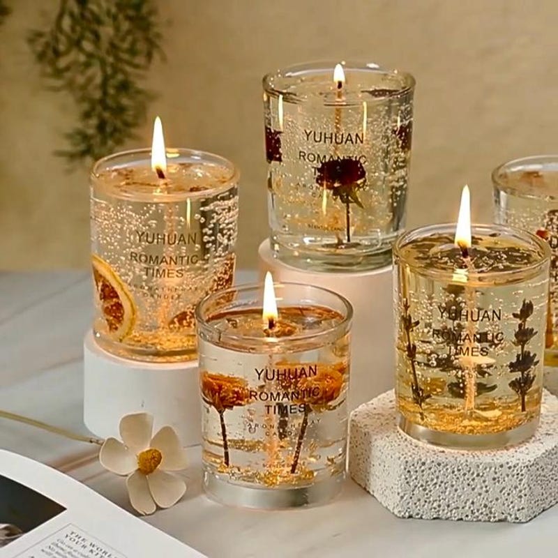 Gel Candle - Etsy