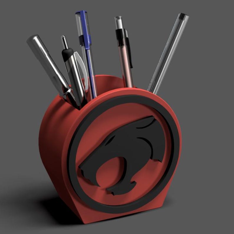 Thundercat Pen Holder Organizer STL File for 3D Printing - Etsy