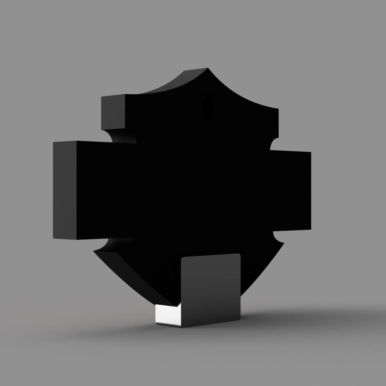 Harley Davidson Logo Digital STL File for 3D Printing - Etsy