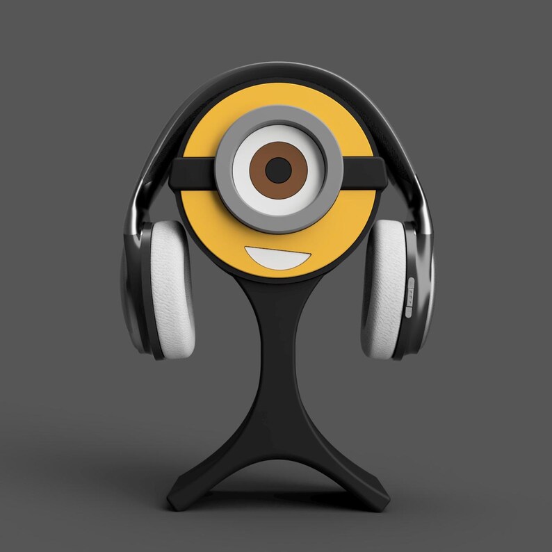 Minion Stuart Headset Stand STL 3D Headphone Stand Digital Files 3D ...