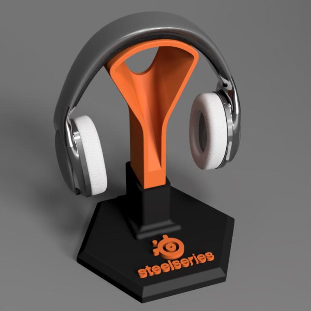 Steelseries Headphone Stand STL File for 3D Printing 3D Headphone Stand ...