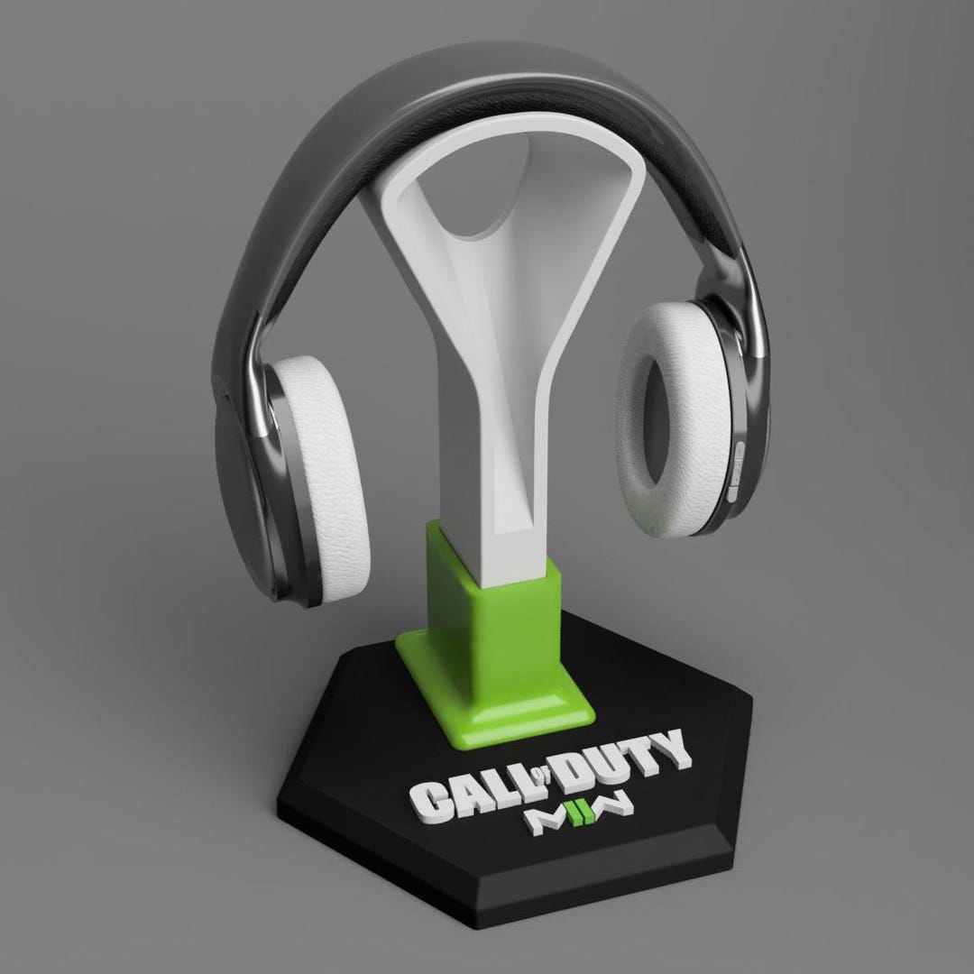 Cod Call of Duty MW Headphone Stand STL 3D Headphone Stand Digital ...