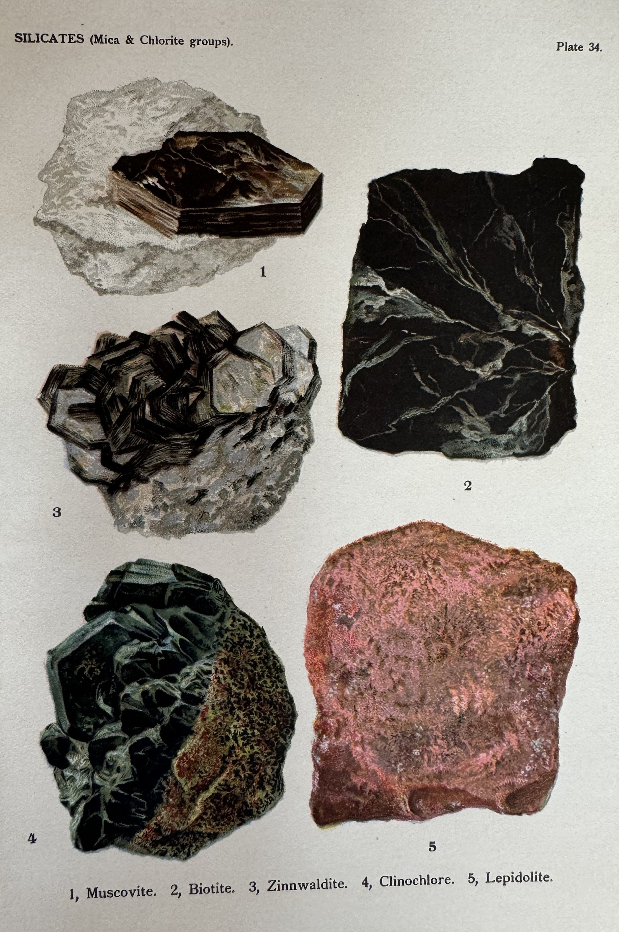 9 Unique Antique Mineral Prints. Geology, Gem Stones, Rocks ...
