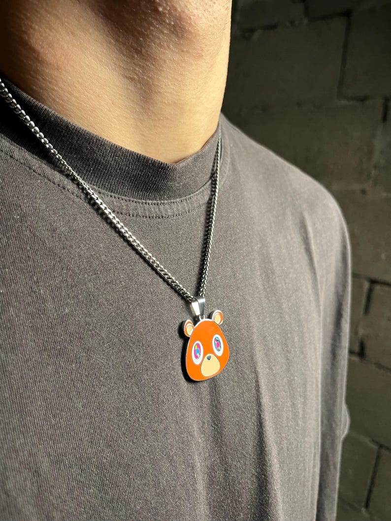 Graduation Bear Necklace - Etsy