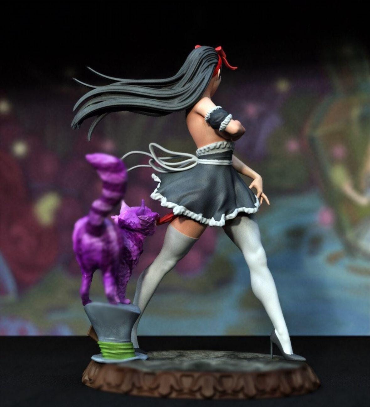 Dark Alice Statue STL File, 3D Digital Printing STL File for 3D ...