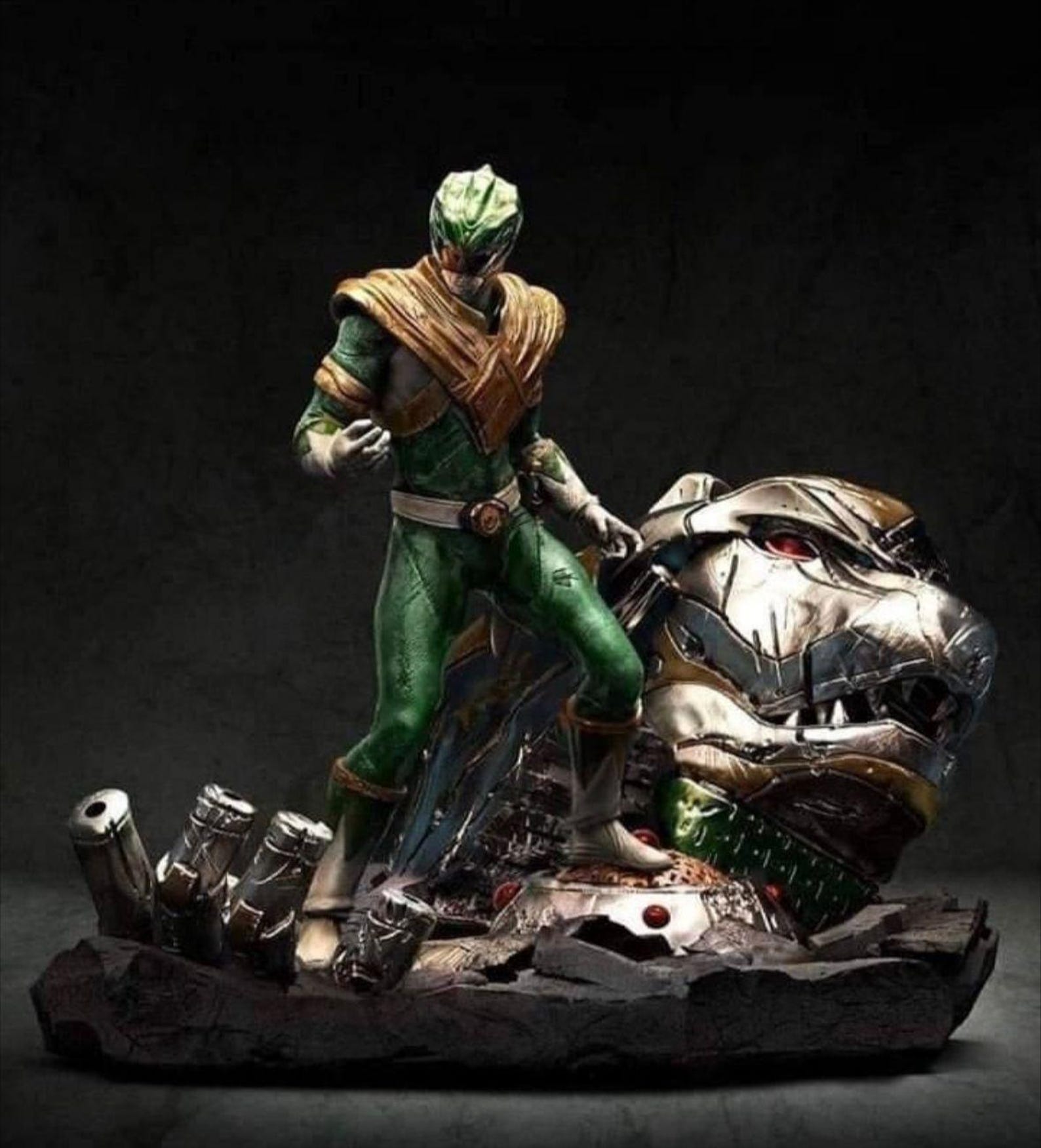 Green Ranger Statue STL File, 3D Digital Printing STL File for 3D ...