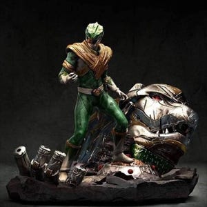 Green Ranger Statue STL File, 3D Digital Printing STL File for 3D ...