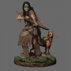 Prey Naru Statue STL File, 3D Digital Printing STL File for 3D Printers ...