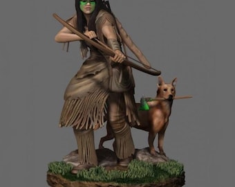 Red Sonja Statue STL File, 3D Digital Printing STL File for 3D Printers ...