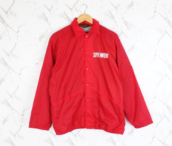 Vintage Nintendo SNES Jacket | MEDIUM | 90s Super Nin… - Gem