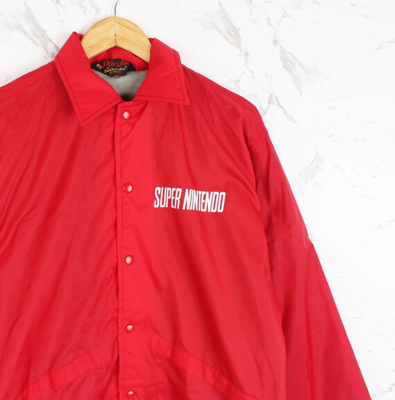 Vintage Nintendo SNES Jacket | MEDIUM | 90s Super Nin… - Gem