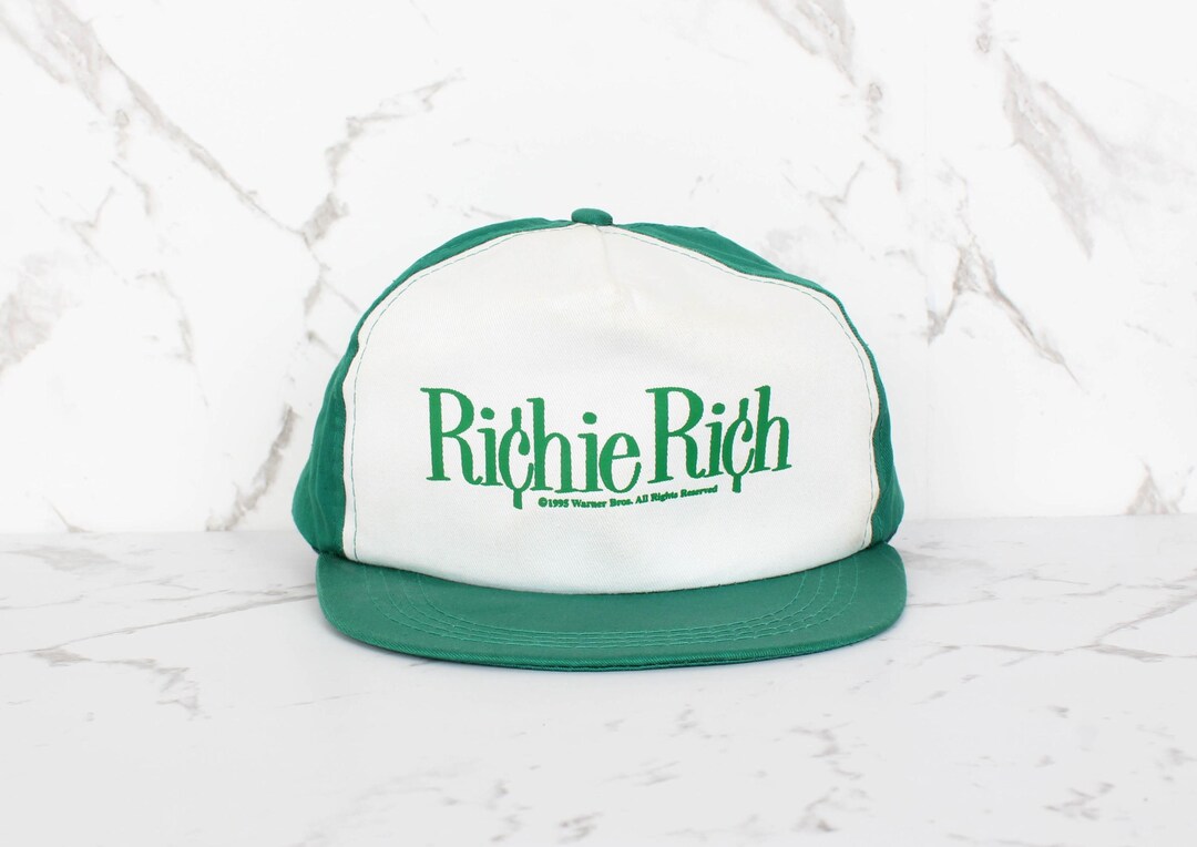 Vintage Richie Rich Snapback Hat | 1995 Movie Baseball Cap | Official ...