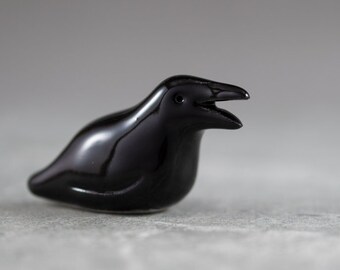 Porcelain Raven Pottery - Etsy