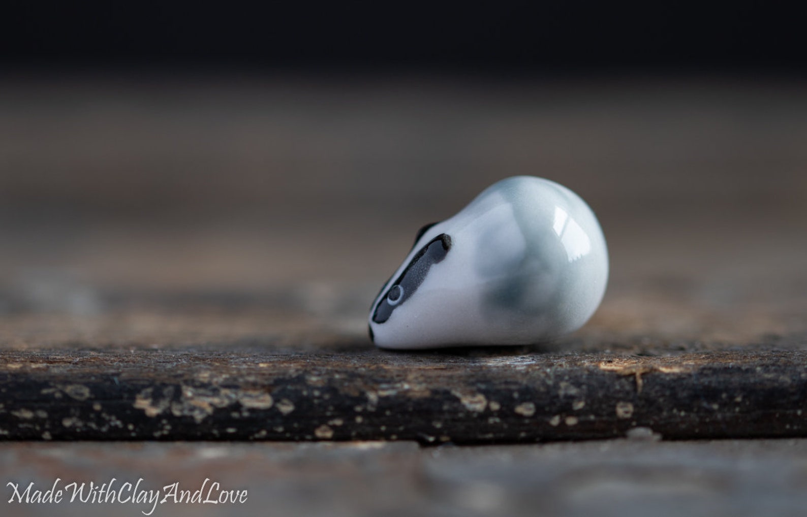 Little Badger Terrarium Figurine Miniature Ceramic - Etsy