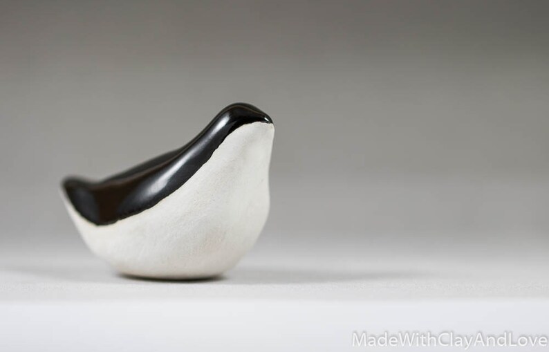 Minimal Pottery Bird Miniature Ceramic Porcelain Clay Animal | Etsy