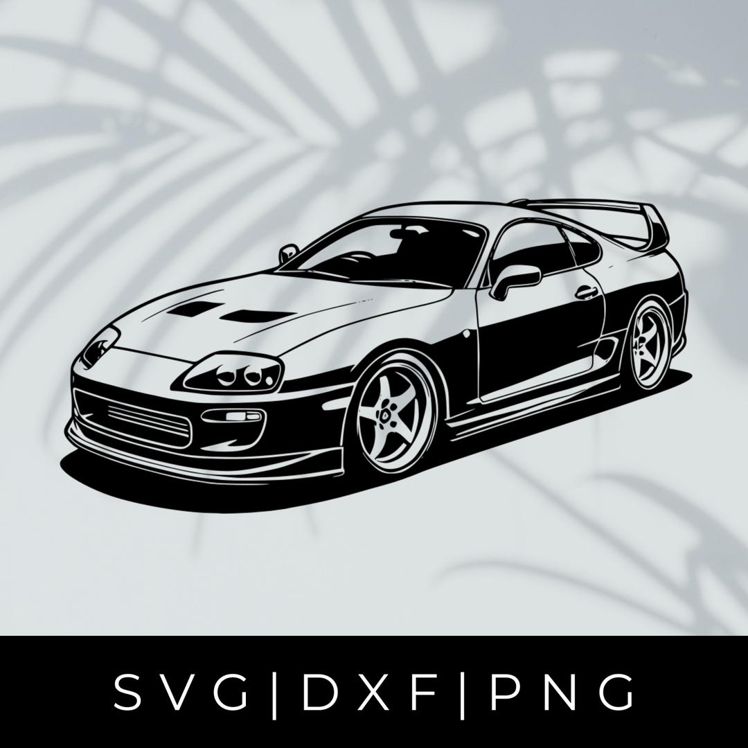 JDM Supra MK4 JDM Car SVG Drift Car Vector Art - Etsy Australia