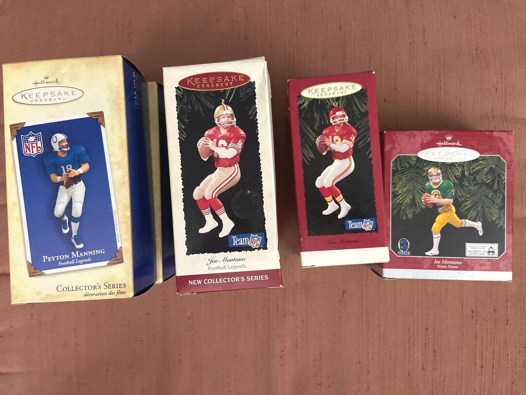 Hallmark Keepsake Football Legends Collector’s Series - Etsy