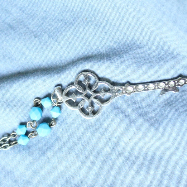 Blue Key - Etsy