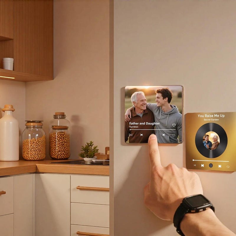 Voice and Photo Plaque - Etsy UK