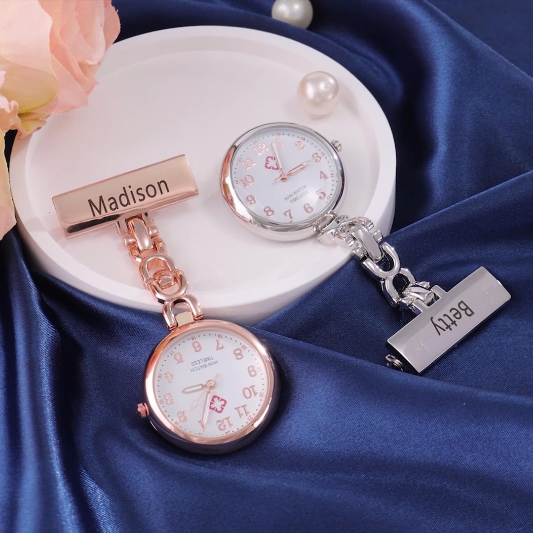 Custom Nurses Pocket Watch-personalized Name Watches to Nurses-nurses ...