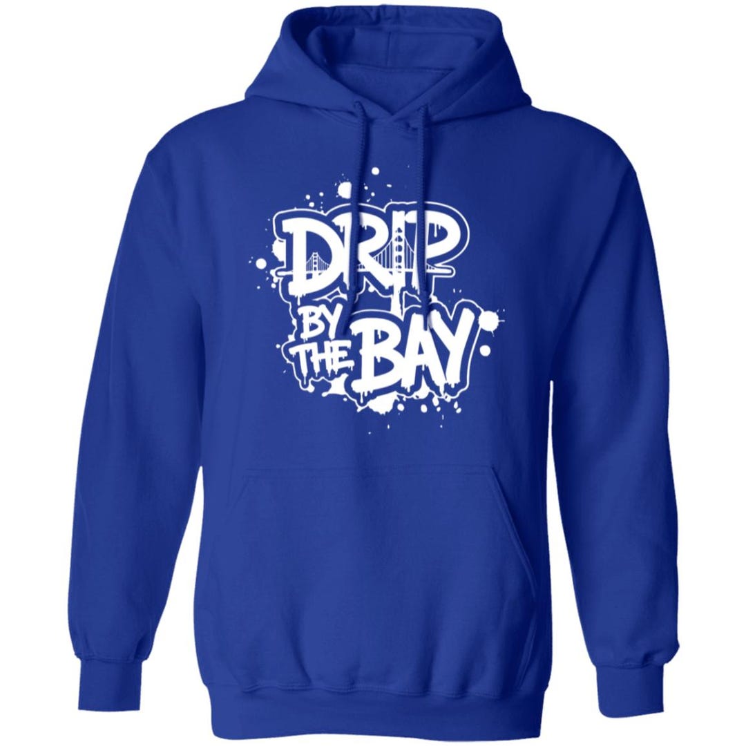 Drip Hoodie White Logo - Etsy