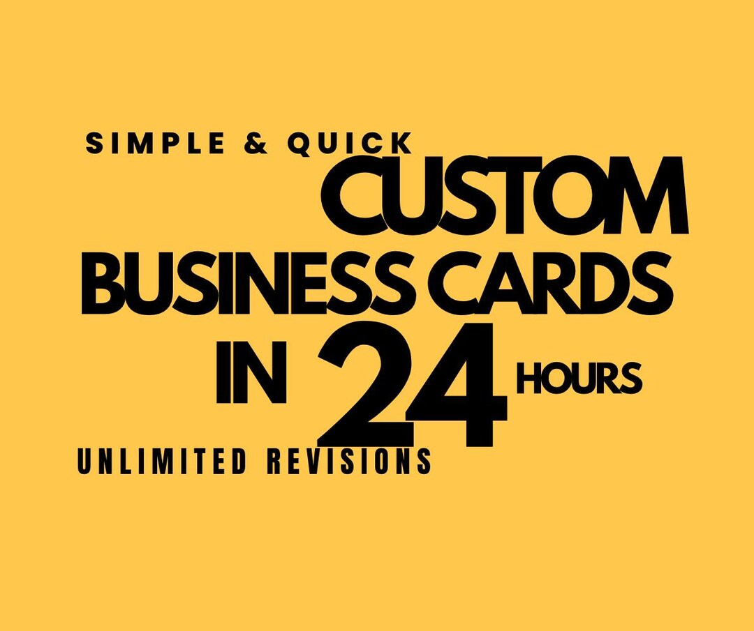 Custom Business Cards, Business Card Design, Personalized Business ...