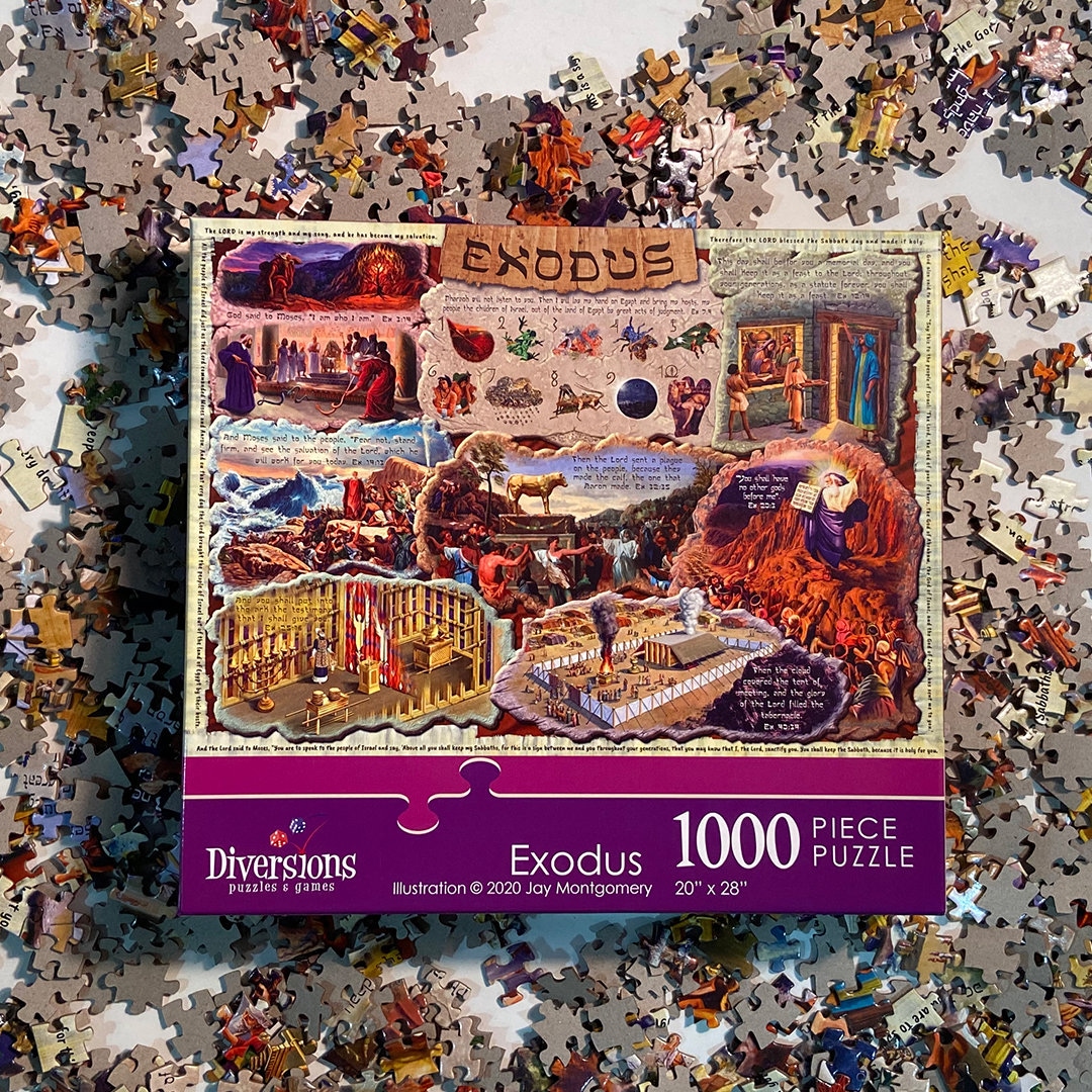 Story of Exodus Jigsaw Puzzle - Christian Puzzle About the Book of ...
