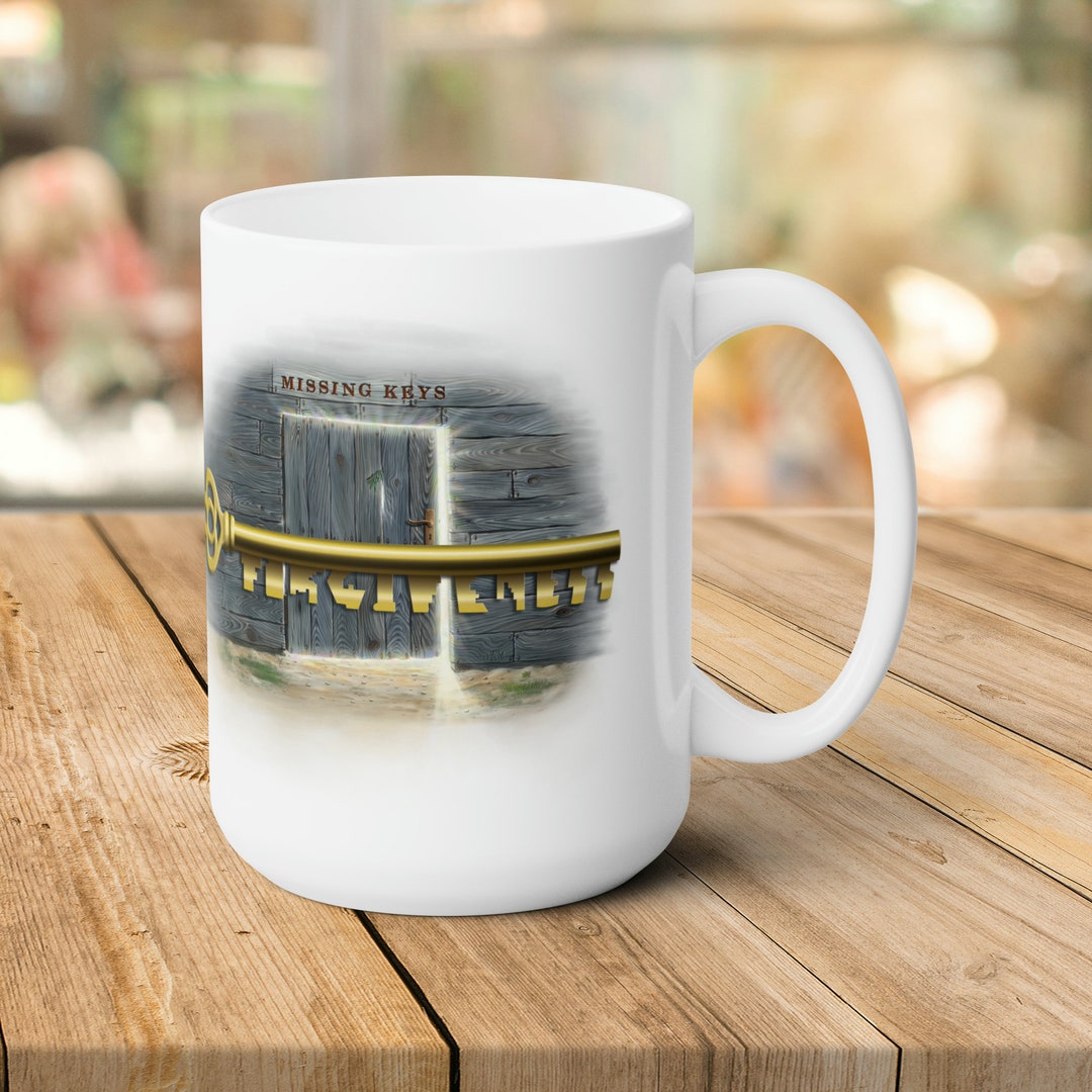 FORGIVENESS Missing Key, Christian Coffee Mug, Christian Women Gift ...