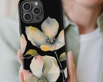 Floral Watercolor Phone Case iPhone 15,14,13,12,11 & Samsung Galaxy Cell Phone Casing ...