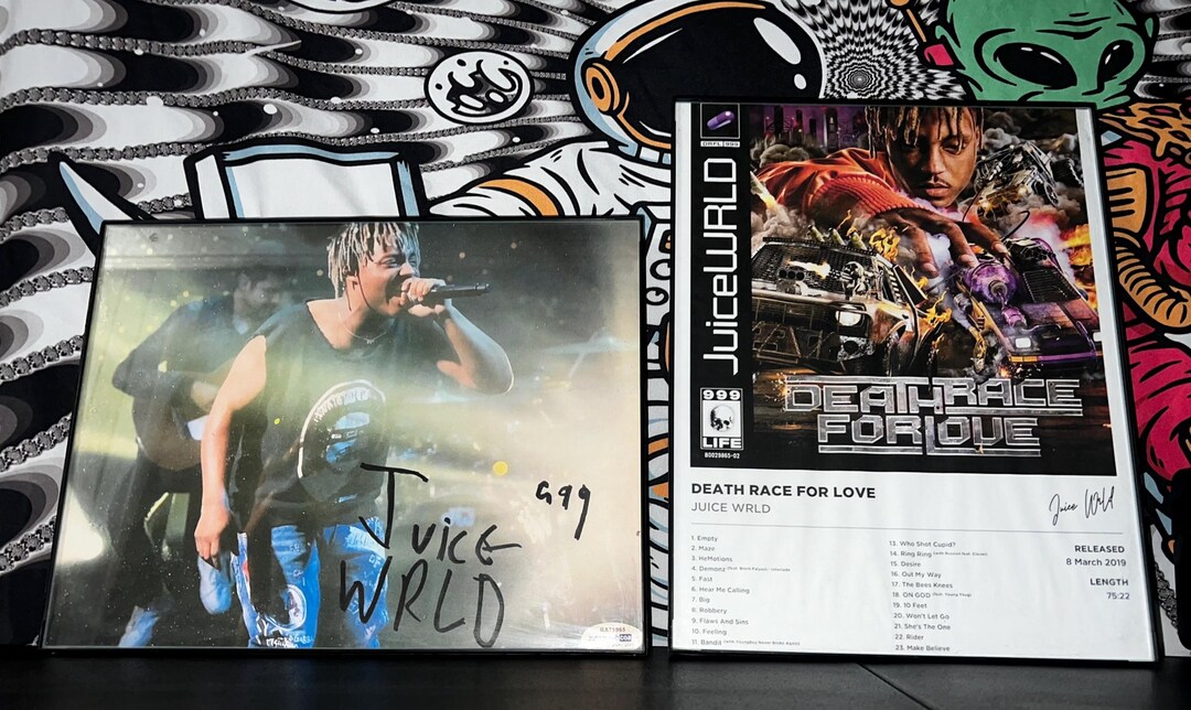 Juice WRLD High Quality Album College Set / With Picture Frame - Etsy