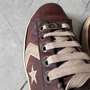 Vintage Y2K Mocha Skater Converse Chunky Shoes - Etsy