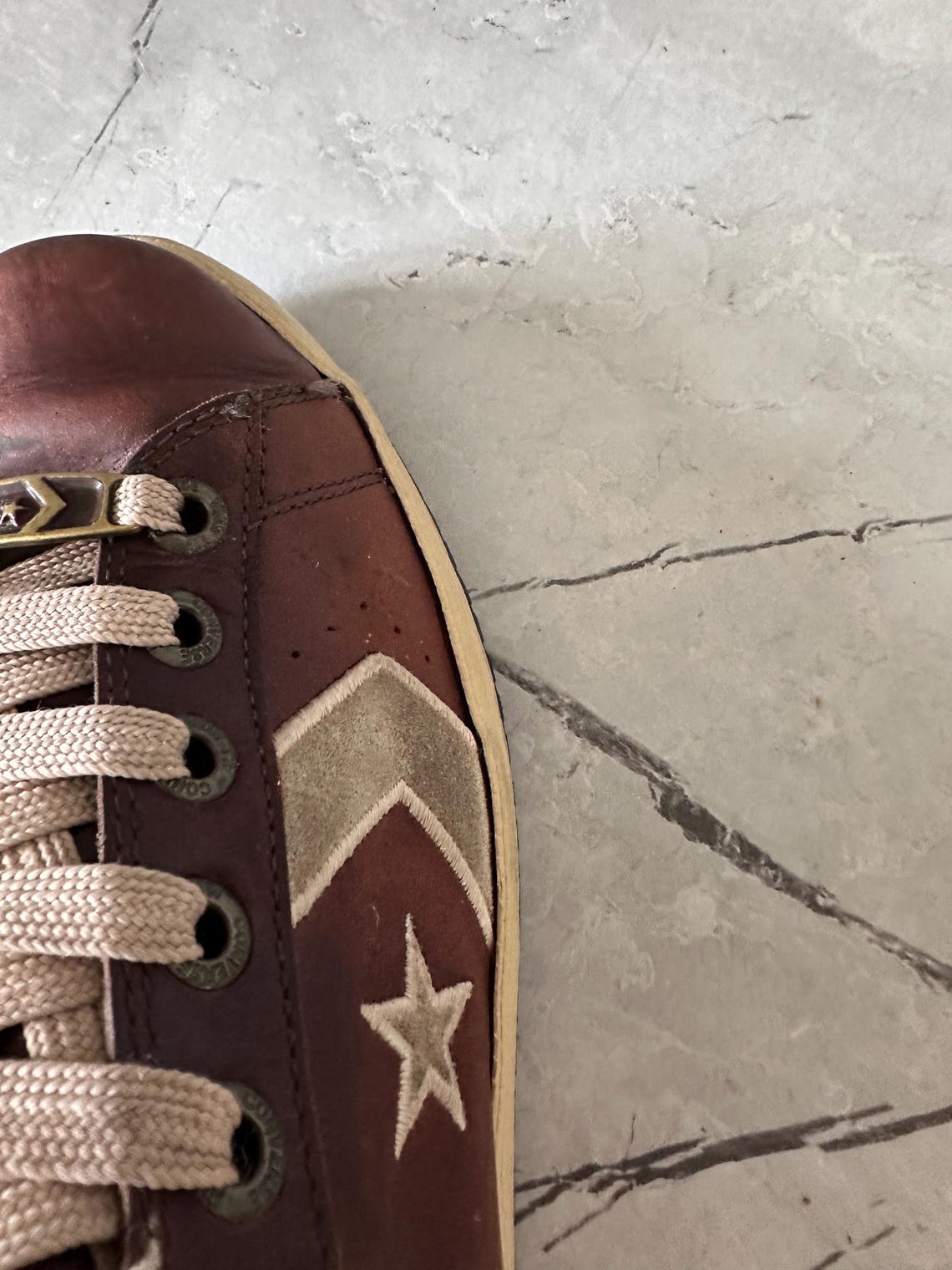 Vintage Y2K Mocha Skater Converse Chunky Shoes - Etsy