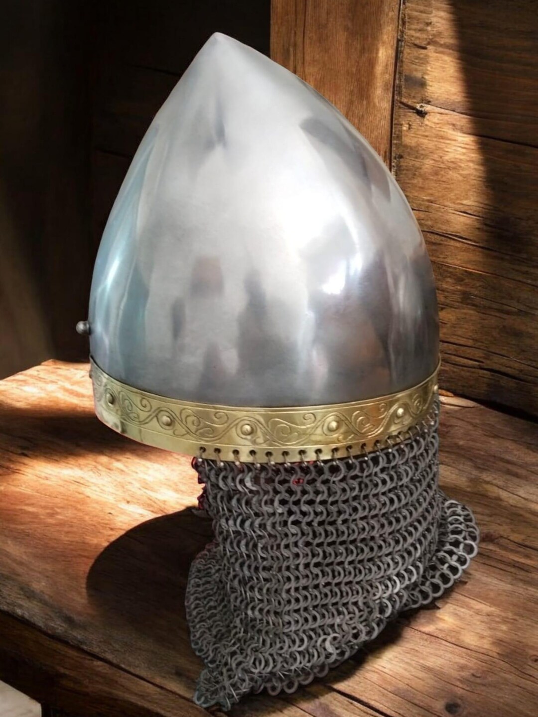 Byzantine Helmet, Byzantine Phrygian Helmet for Medieval Reenactment - Etsy