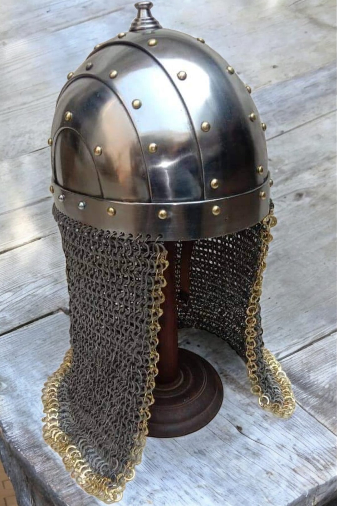 Byzantine Helmet, Medieval Helmet for Byzantine Reenactment. - Etsy