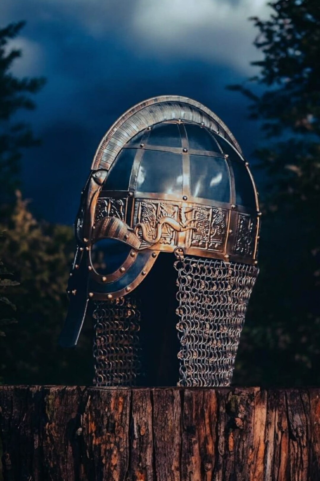 Vendel Helmet, Vendel 12 Helmet - Etsy UK