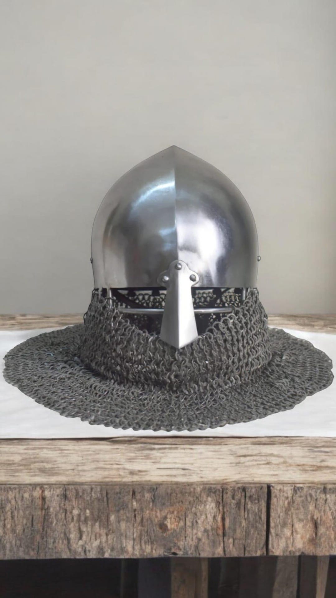 SCA Helmet, Medieval SCA Helmet Open Face Standard Medieval SCA Helmet ...