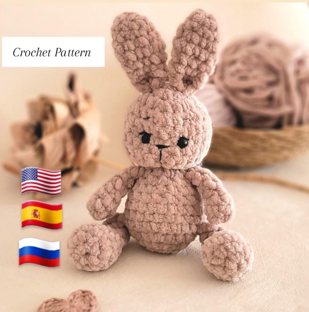 Cute Bunny Crochet Pattern - Etsy