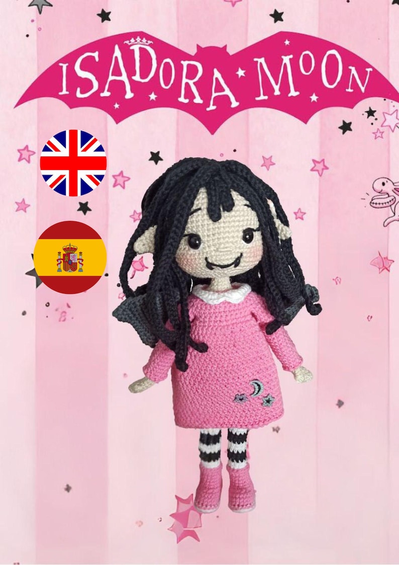 Isadora Moon Pattern, Isadora Moon Amigurumi Doll Pattern - Etsy