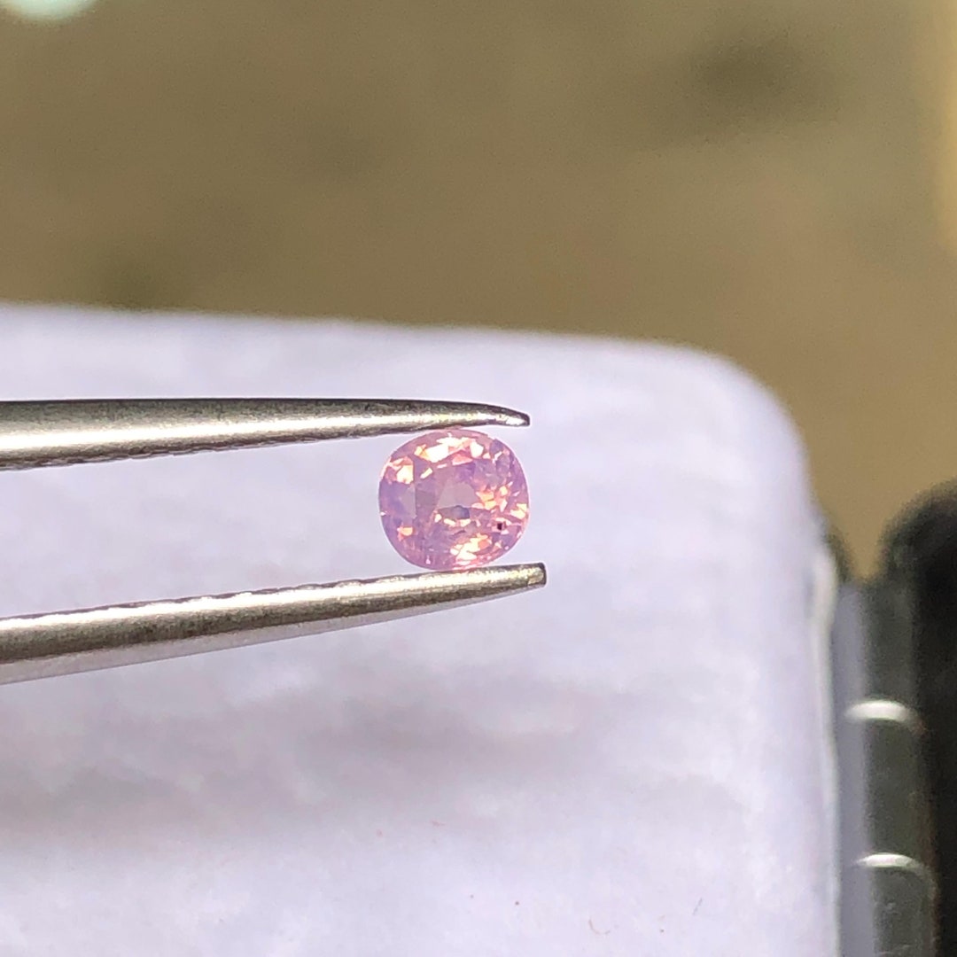 Silky Sapphire 0.165ct Natural Sapphire Gemstone, Milky Sapphire, Milk Sapphire,gift for Her ...