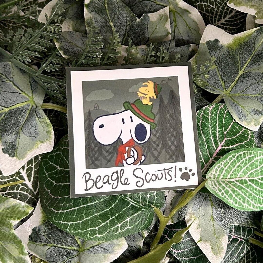 Beagle Scouts Polaroid Sticker - Etsy