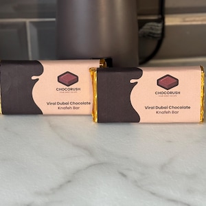 Dubai Chocolate (big Bar) - Etsy UK