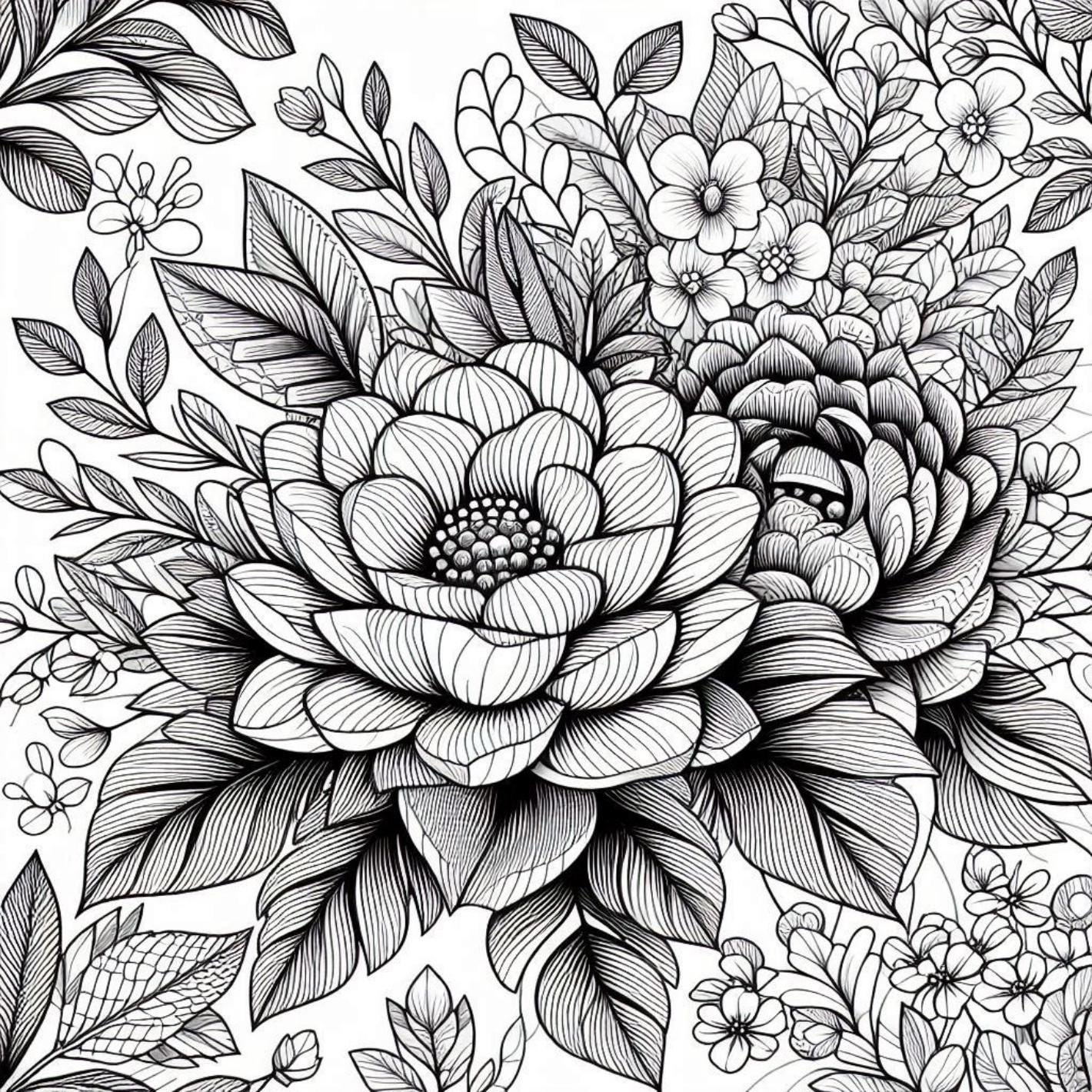 40 Bold and Easy Coloring Pages Printable|bold Coloring Pages Fun and ...