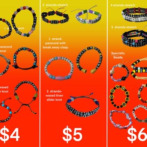 BLURRYFACE CLIKKIE BRACELETS- Premade/customizable Twenty One Pilots ...