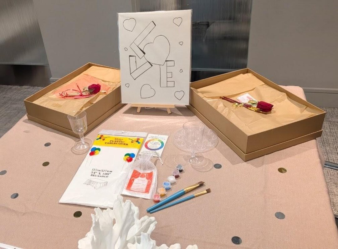 Sip & Paint Kits (sip Not Included) - Etsy