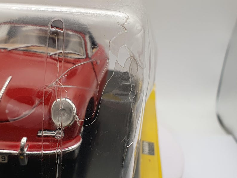 Porsche 356 Cabrio Newsstand 1/24 Red - Etsy